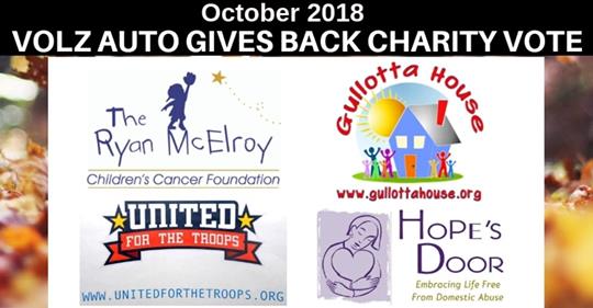 Volz Auto Vote! - Hope's Door