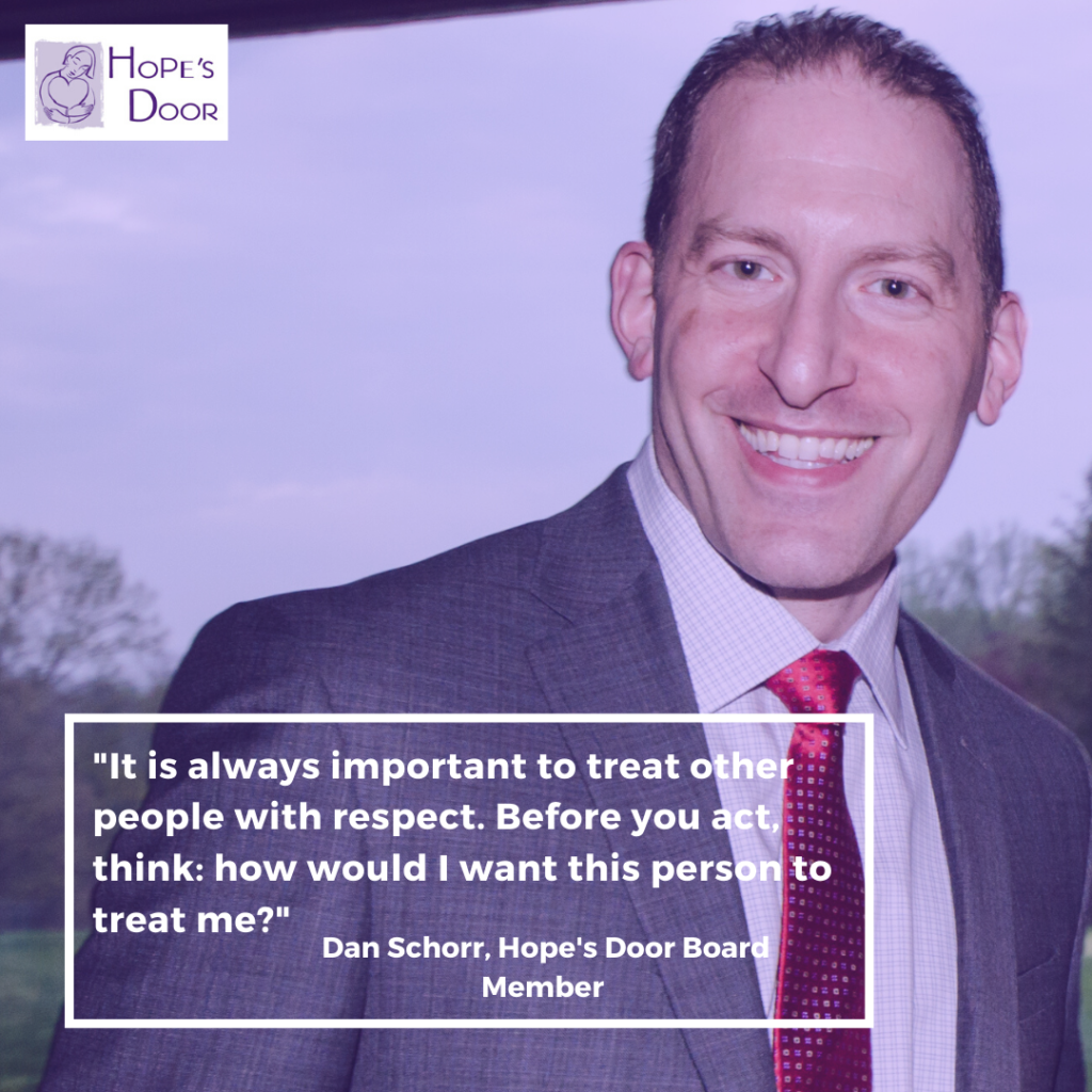 Celebrating Male Role Models: Dan Schorr - Hope's Door